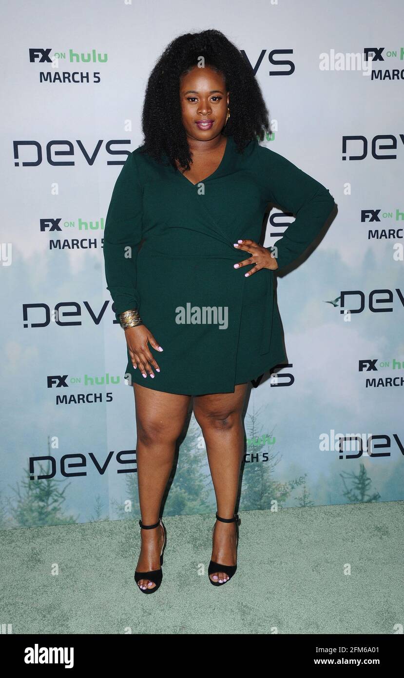 Los Angeles - CA - 03/2/2020 Premiere Of FX`s Devs -PICTURED: Bria Henderson Sara De Boer -SDL ...